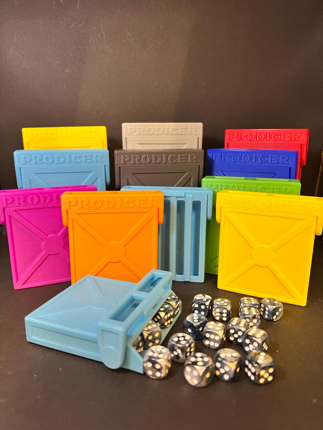 Dice Box 12mm Dice Pro Keeper Dice Holder Dice Storage Box TTRPG ...