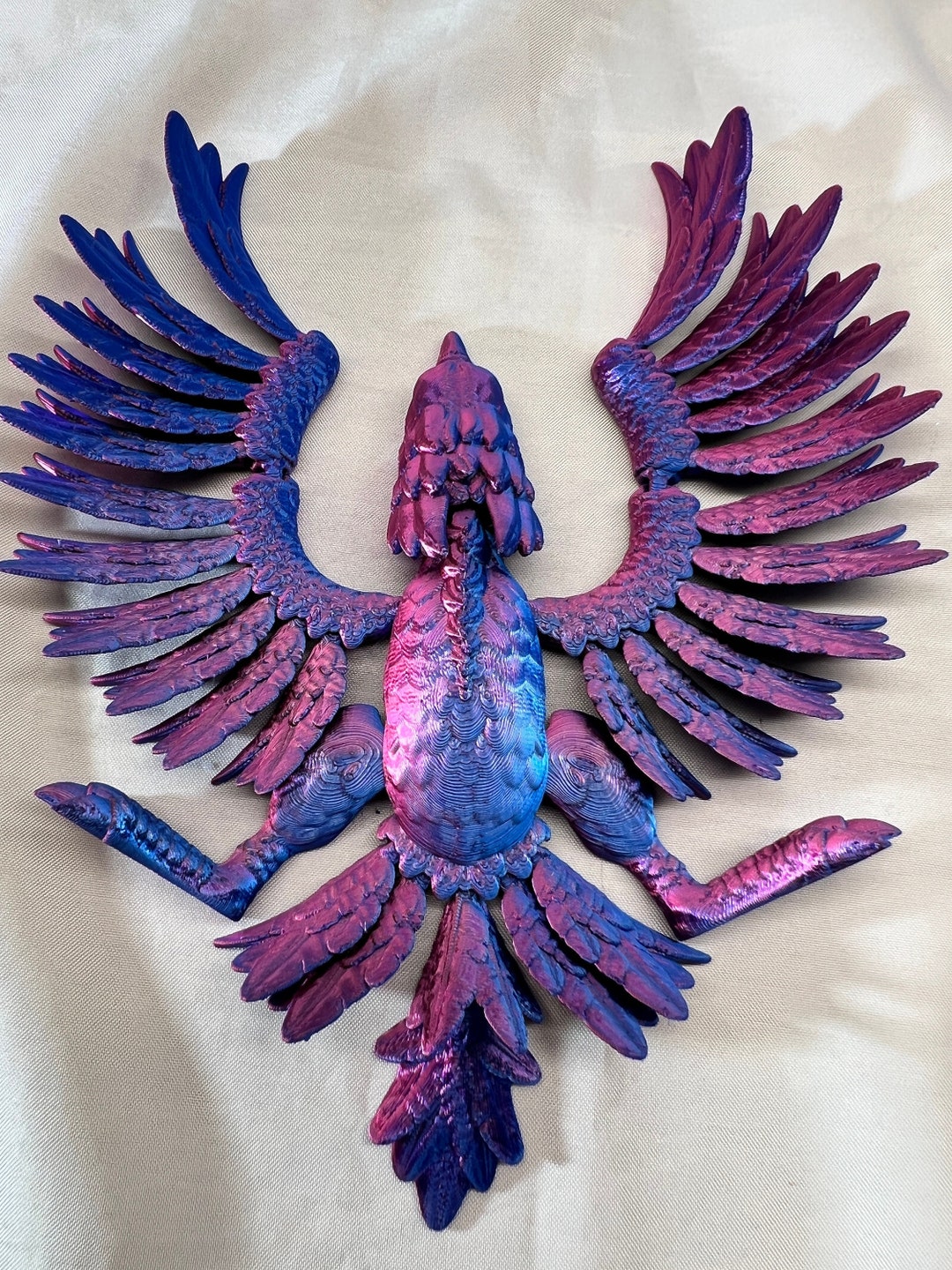 Flexi Phoenix 3d Printed Phoenix - Etsy UK