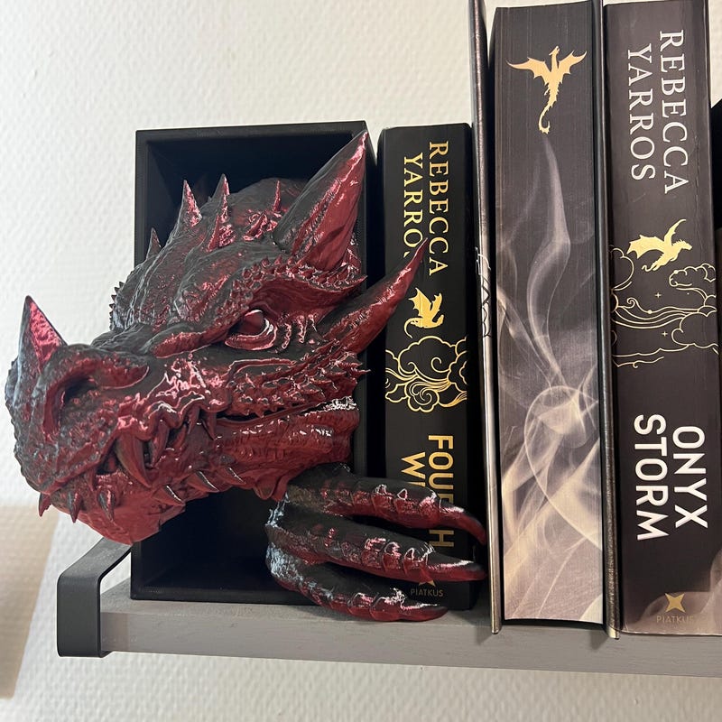 Dragon Bookends - Etsy