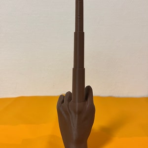 Collapsible Middle Finger 3d Printed 3dgeex Collapsing Middle Finger ...