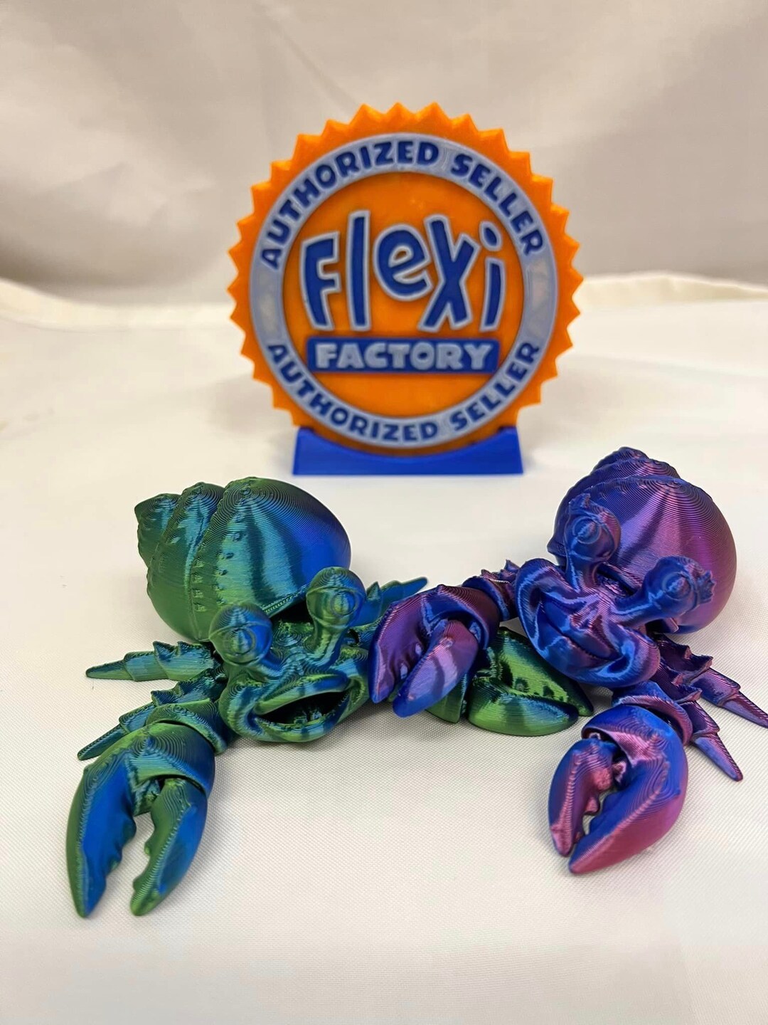 Flexi Hermit Crab 3d Printed Fidget Pet - Etsy