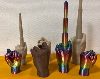 Collapsing Middle Finger - Etsy