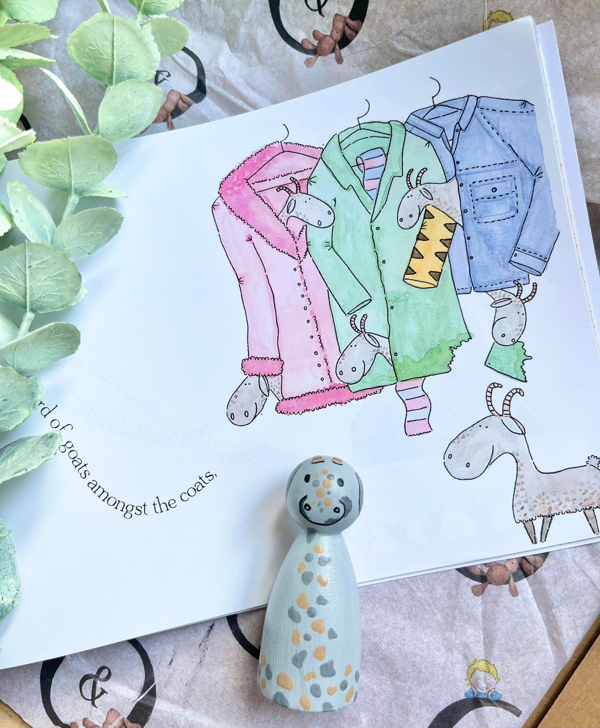 The Adventures of Ollie Bobs & Duke - the Sneaky Tiger - Etsy UK