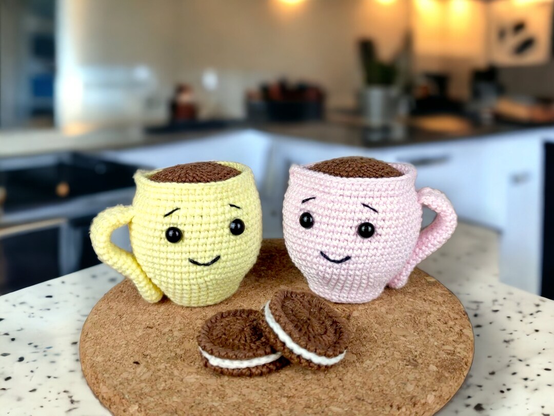 Easy Coffee Cup Crochet Pattern - Beginner Friendly - Mug Amigurumi ...