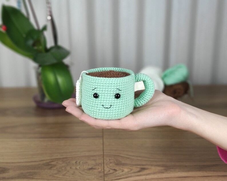 Cute Cup of Tea Crochet Pattern / Amigurumi Tutorial / PDF - Etsy