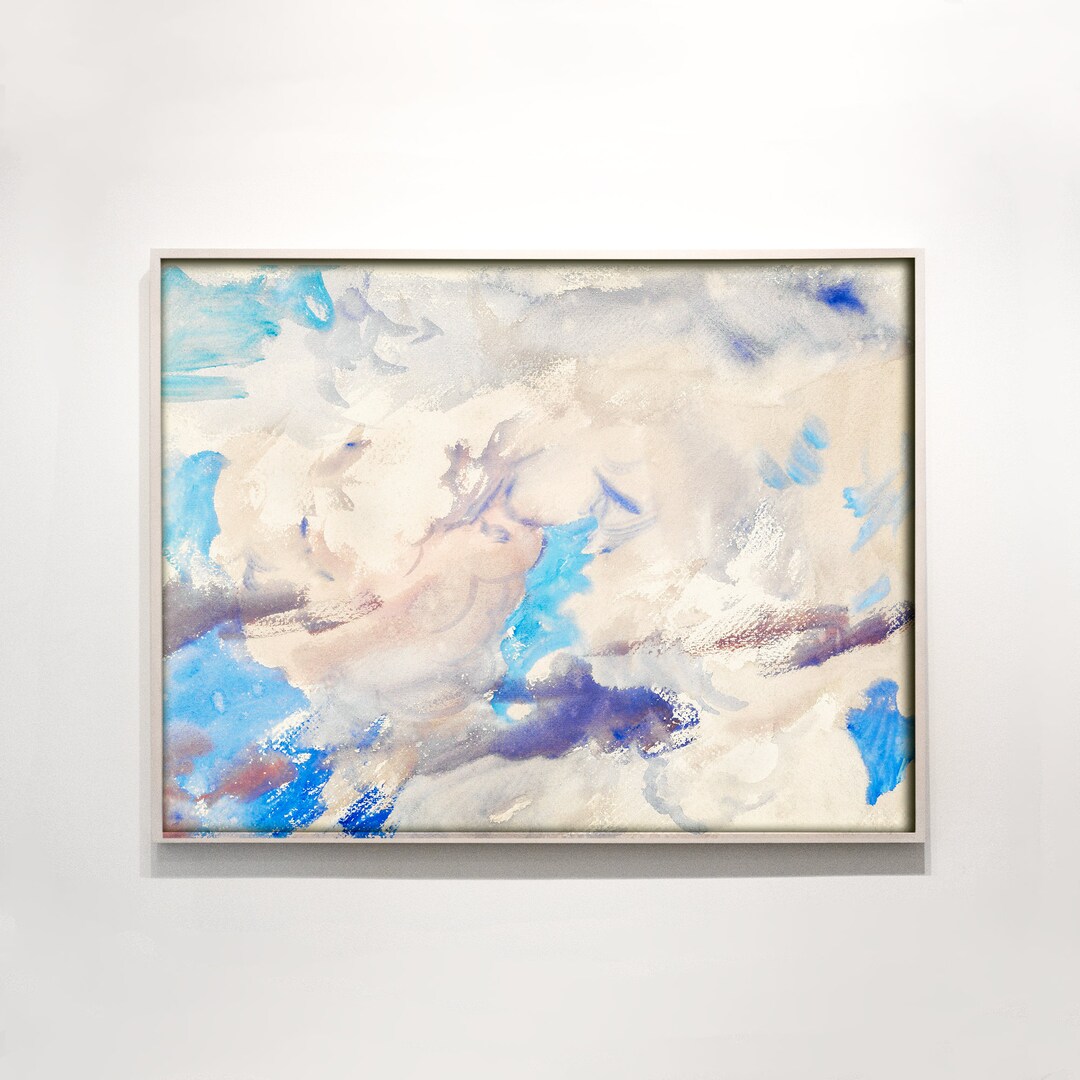 Sky Singer Sargent Printable - Clouds Wall Art Print - Skyscape John ...