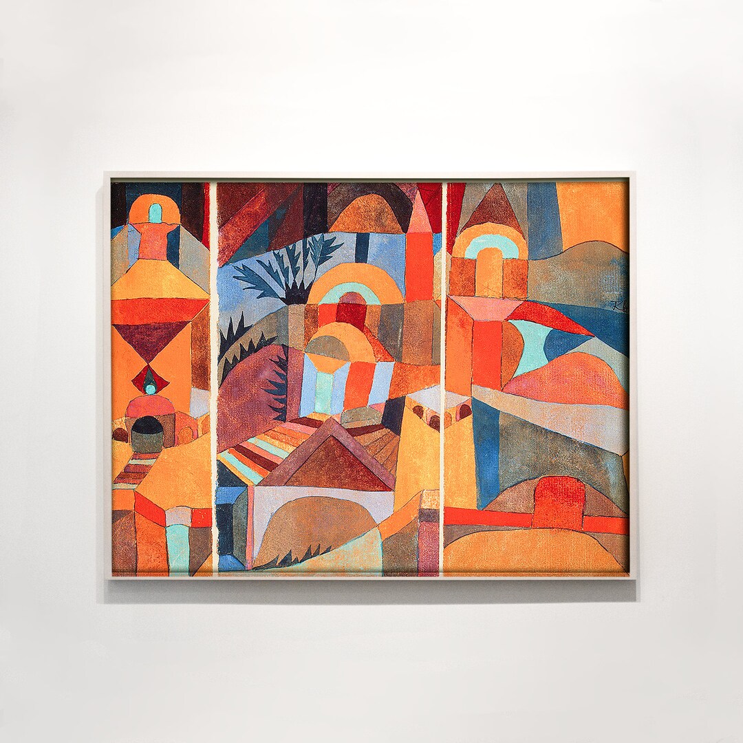 Abstract Paul Klee Printable - Temple Gardens Abstract Print - Klee ...