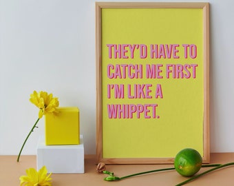 Whippet Quote - Etsy UK