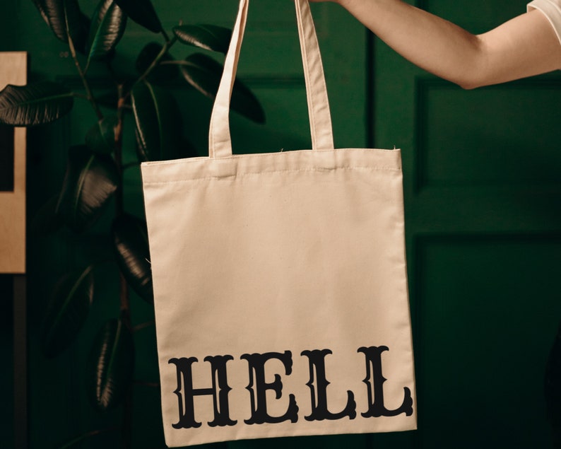 Hell Curse Word Instant Download SVG, PNG, EPS, Dxf, Jpg Digital ...