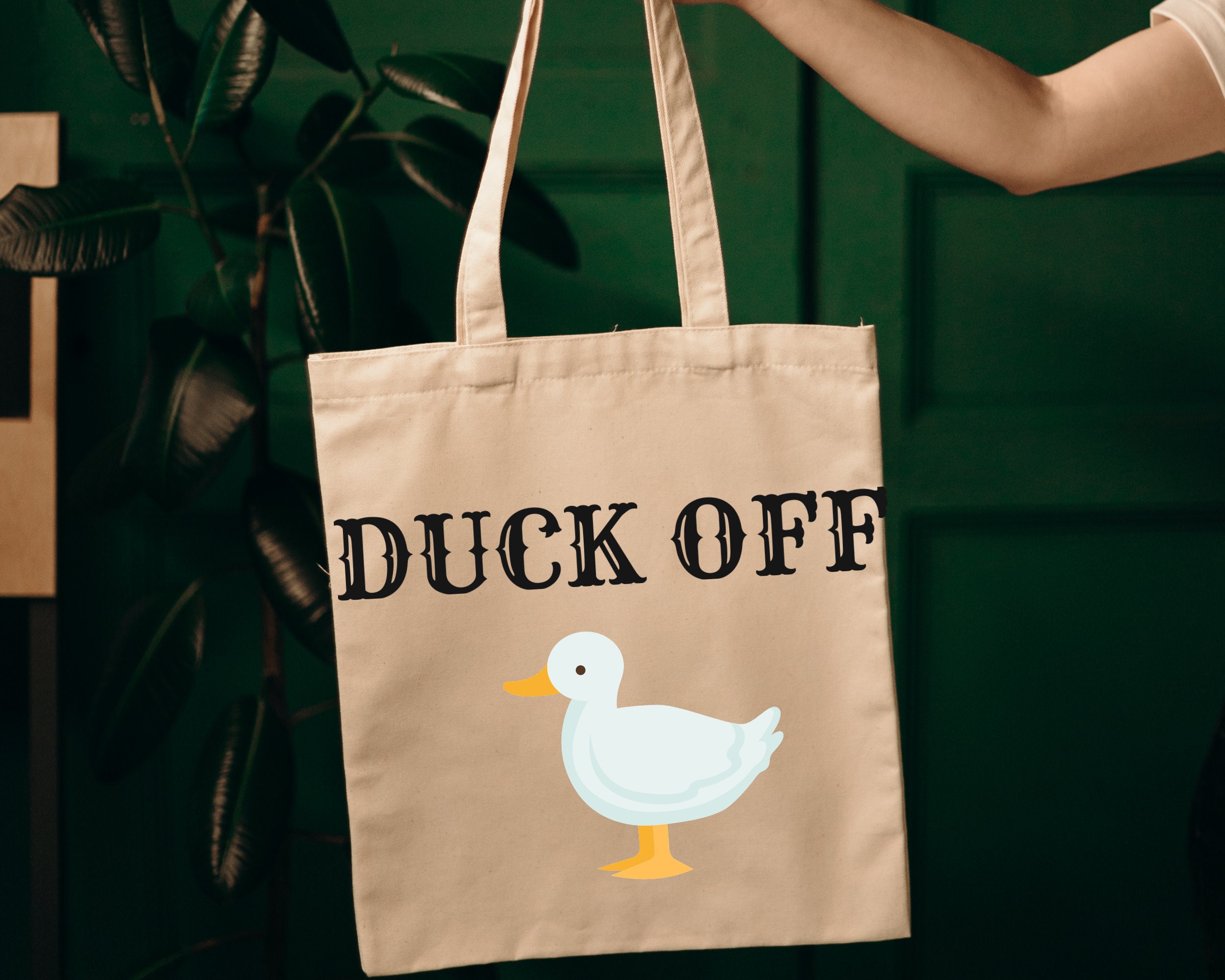 Duck off Curse Word Instant Download SVG, PNG, EPS, Dxf, Jpg Digital ...