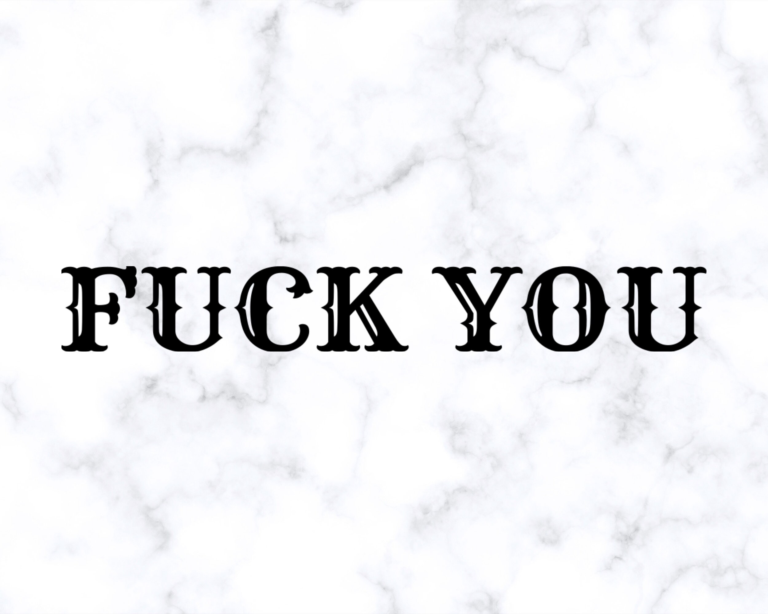 Fuc You Svg - Etsy Canada