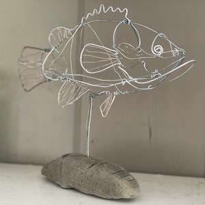 Fish Wire Sculpture - Etsy