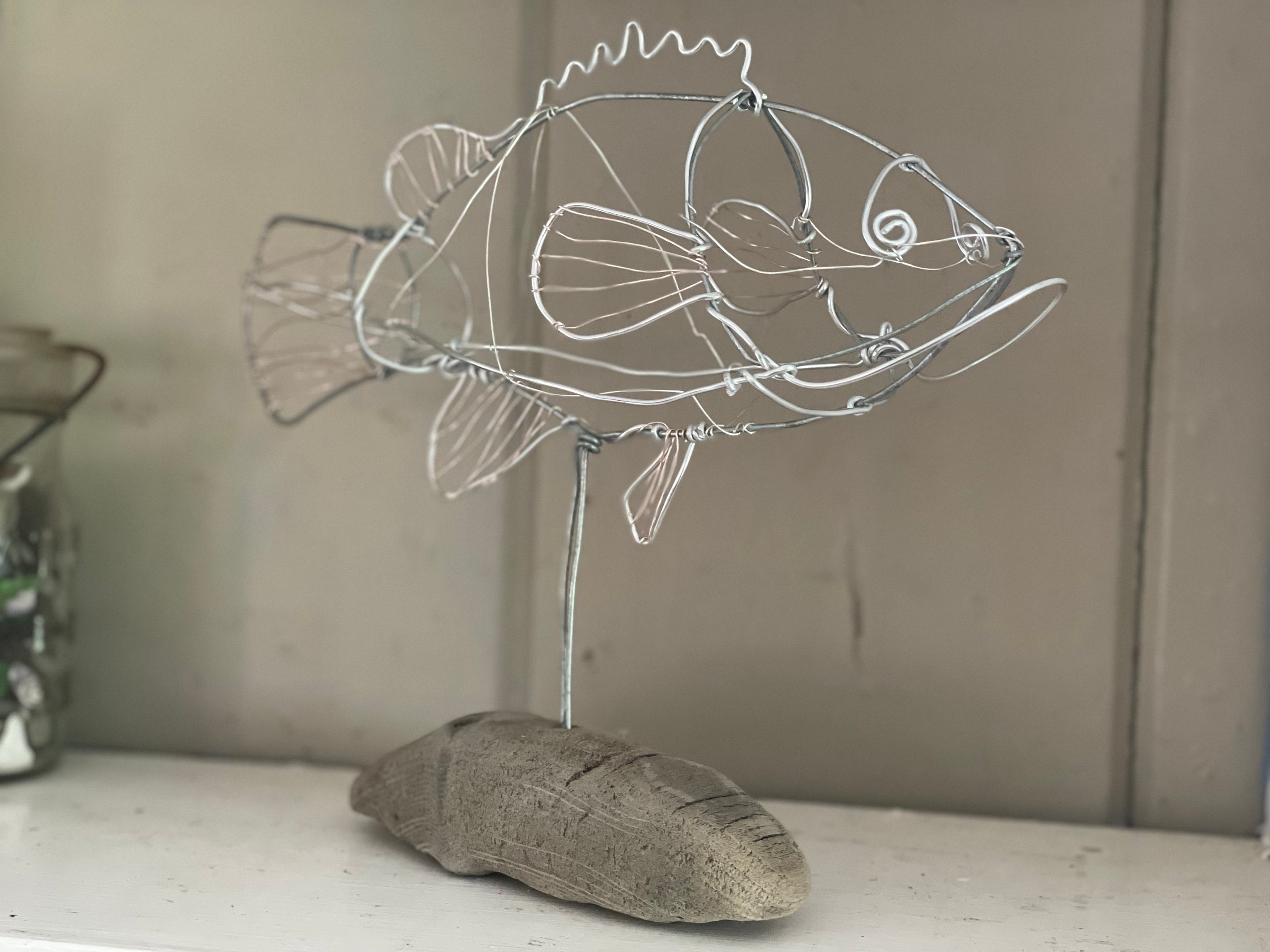 Fish Wire Sculpture - Etsy