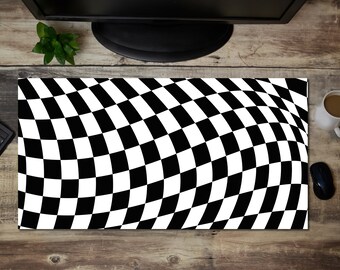 Checkerboard Desk Mat - Etsy