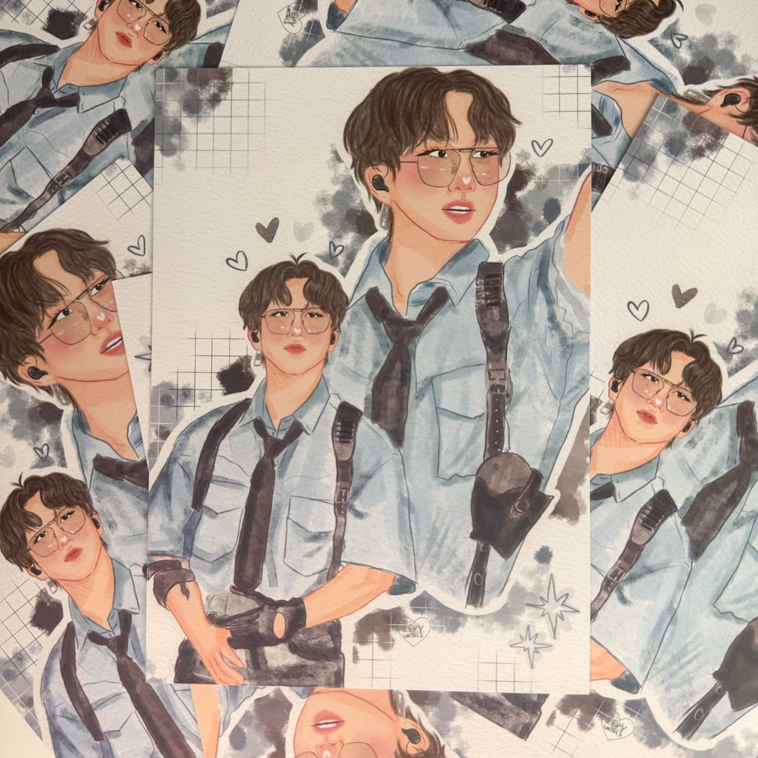 Stray Kids Changbin Maxident SKZ Fan Art A5 Print - Etsy