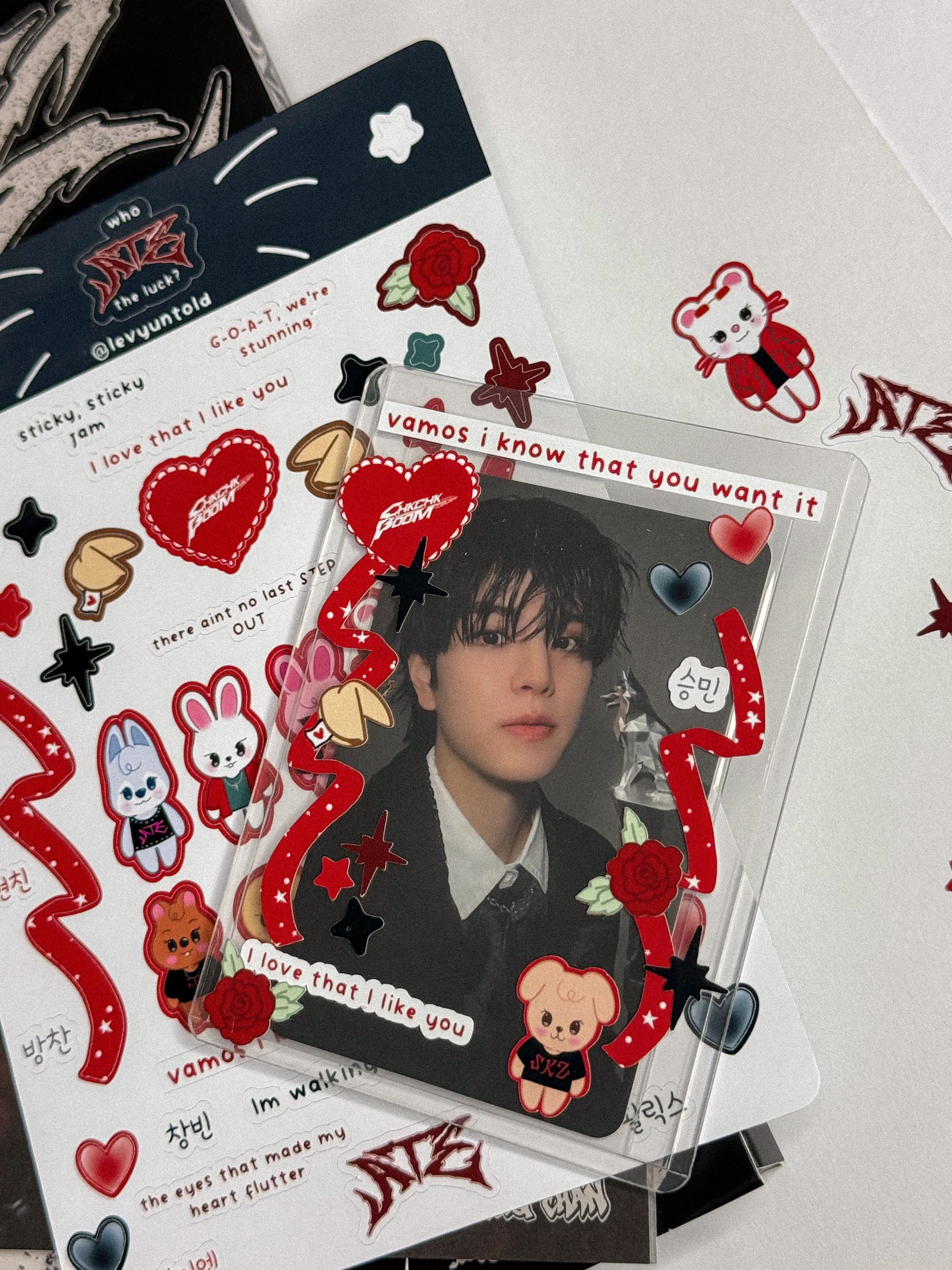 Stray Kids ATE Toploader Deco Sticker Sheet - Etsy