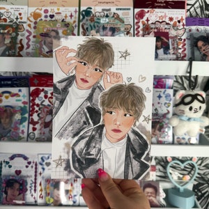 Stray Kids Seungmin Step Out SKZ Fan Art A5 Print - Etsy