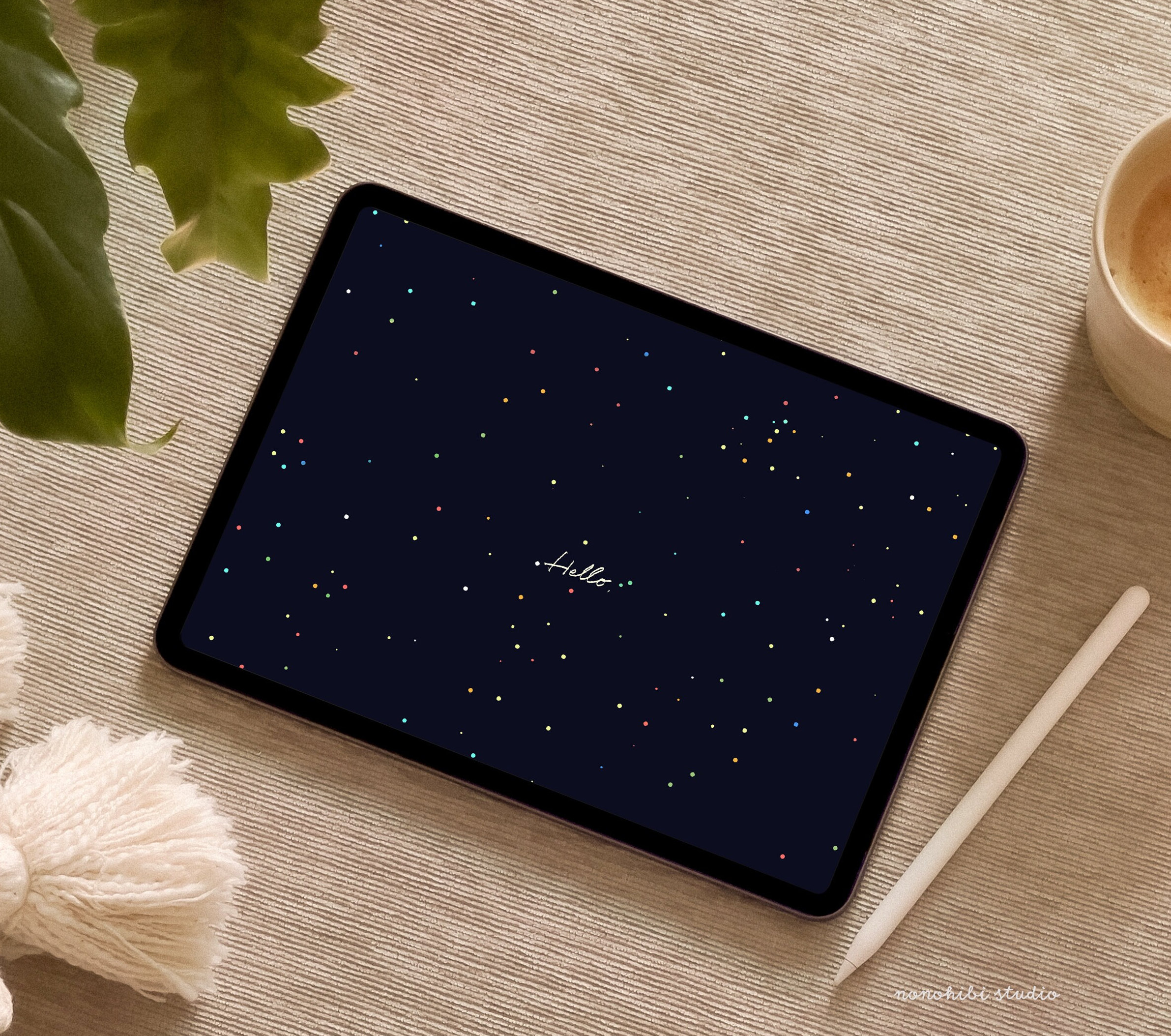Starry Night Sky iPad Wallpaper | Digital Download - Etsy