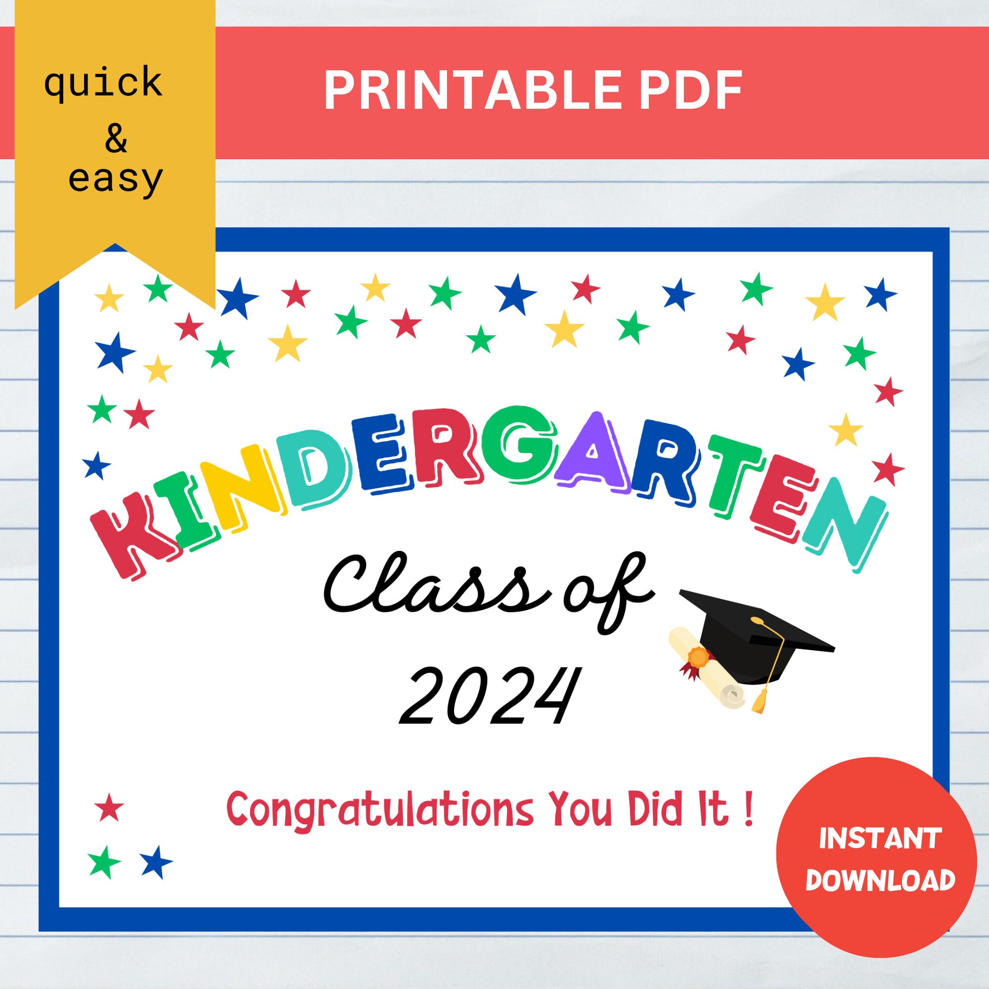 Last Day of Daycare Sign, Last Day of School Sign, Printable Pre-k Sign ...