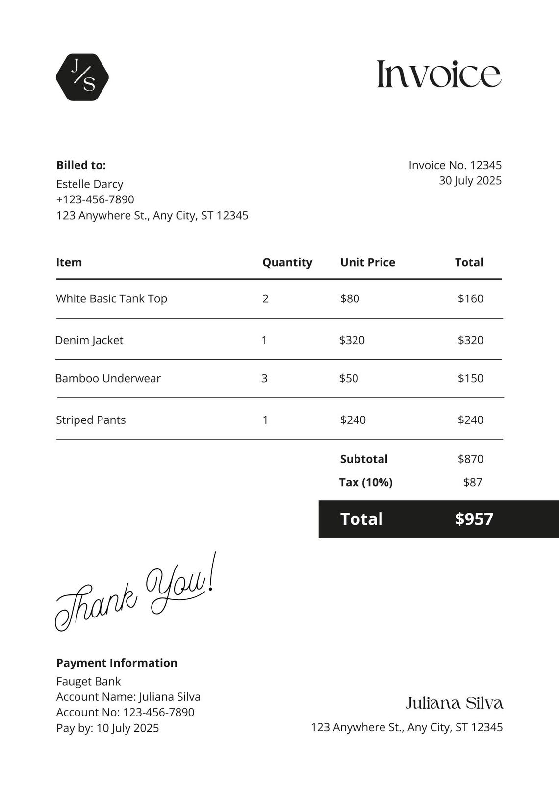 Invoice Tracker Template | Small Business Finance Planner | Printable ...