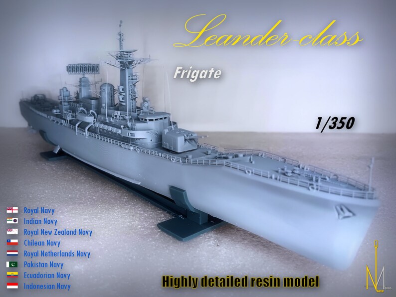 LEANDER Class Frigate Royal Navy - Etsy New Zealand