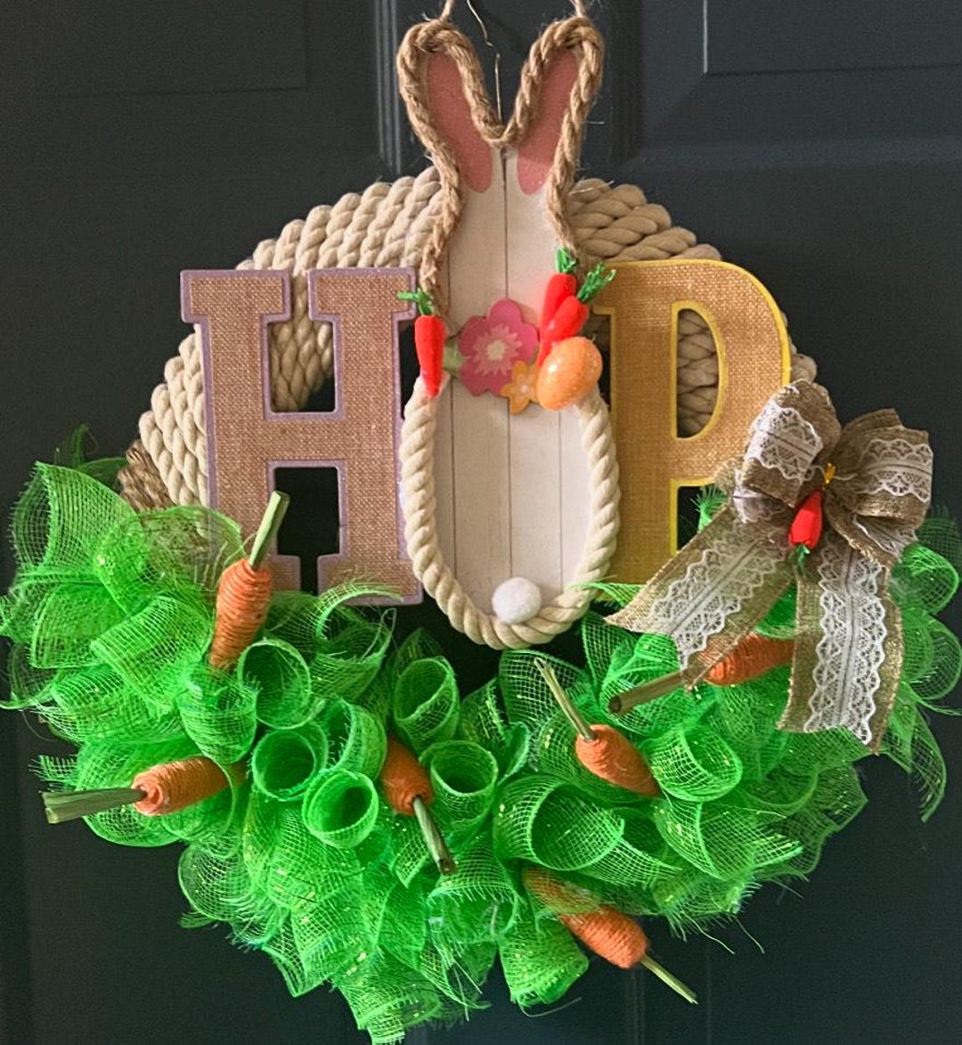 SEASONAL:HOP Mesh Door Decor - Etsy