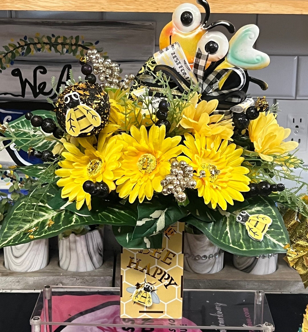 Bee Happy Gift Bouquet - Etsy