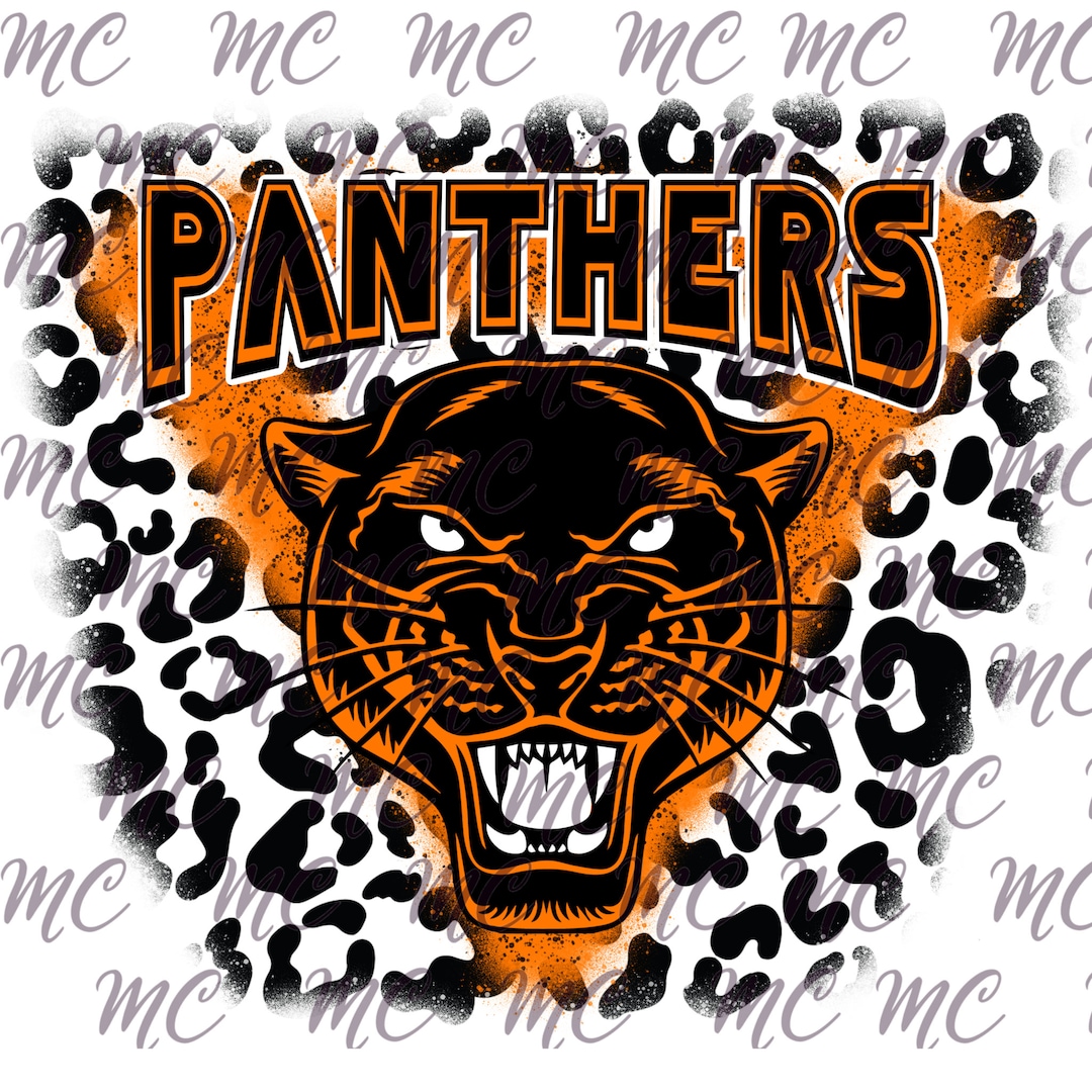Panthers Mascot School Png - Etsy