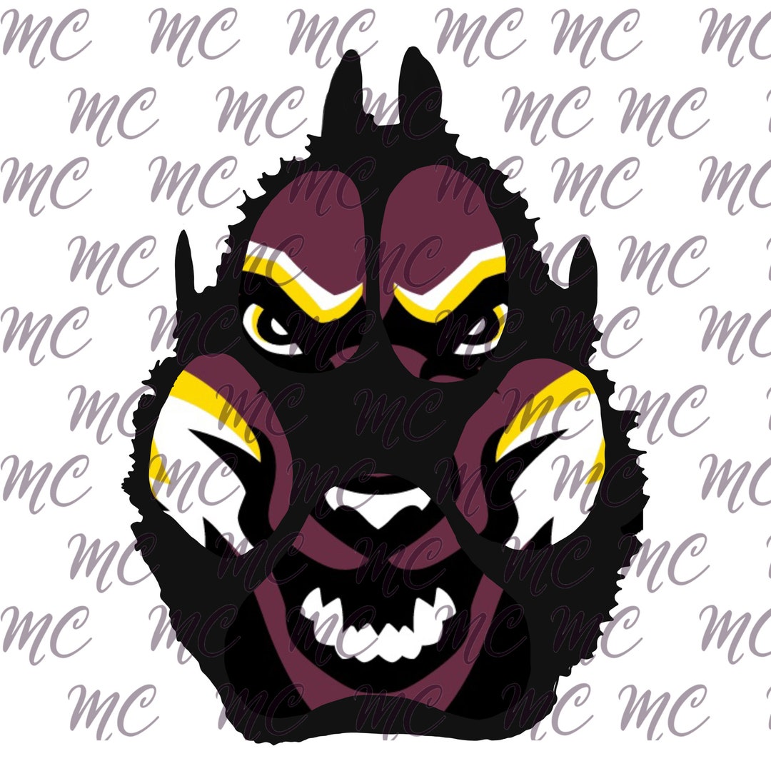 Wolves Paw Print Png - Etsy