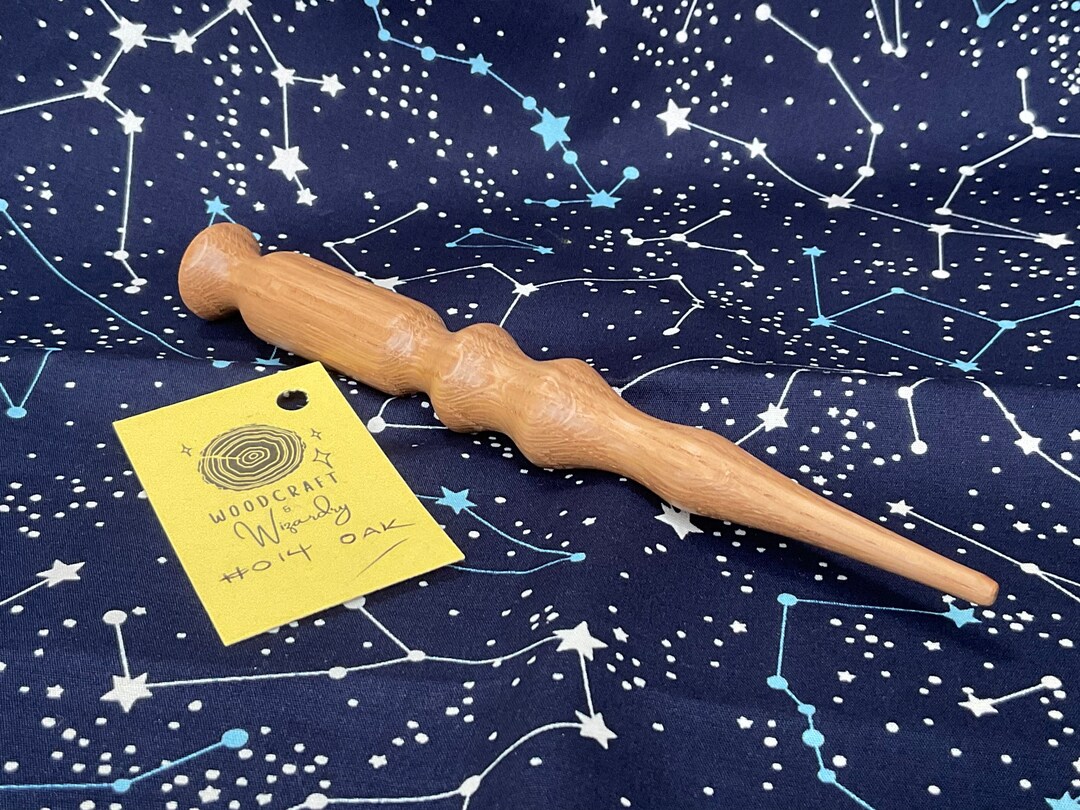 Concealment Wand, Handmade Hardwood Wand, Individually Made Wand, Witch ...