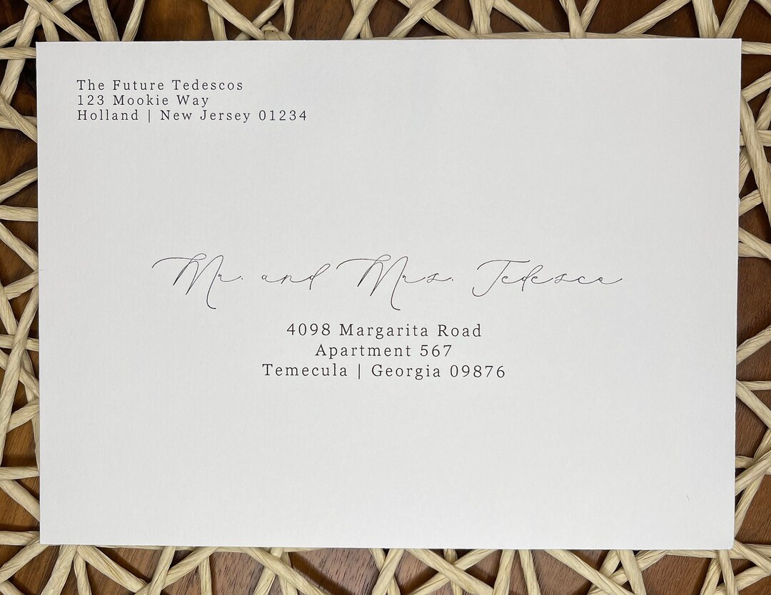 Direct Download 5x7 Envelope Template - Etsy