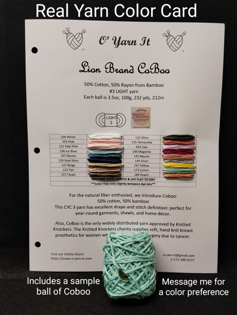 Lion Brand Coboo 3 Light Weight - Etsy