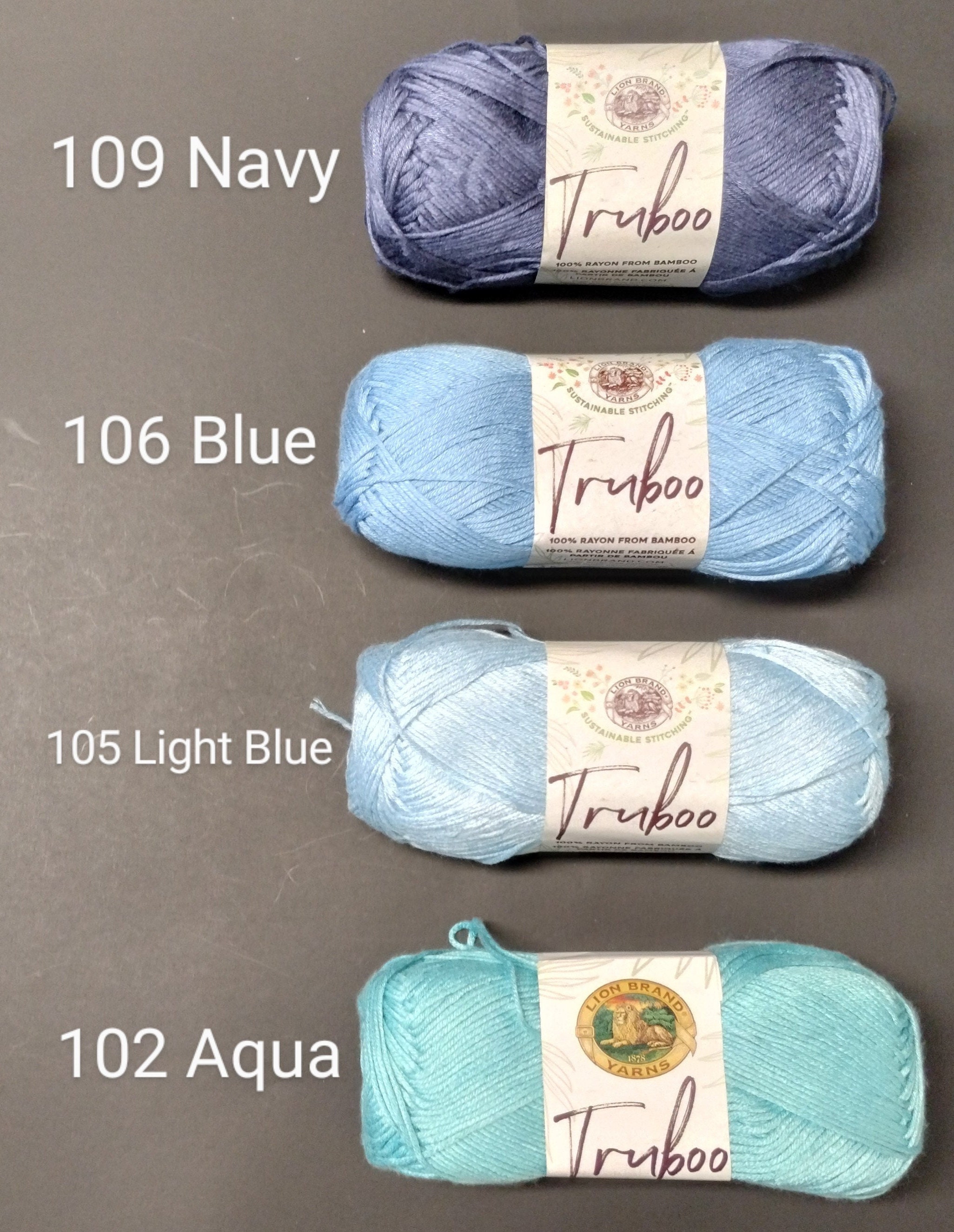 Lion Brand Truboo 3 Light Weight - Etsy