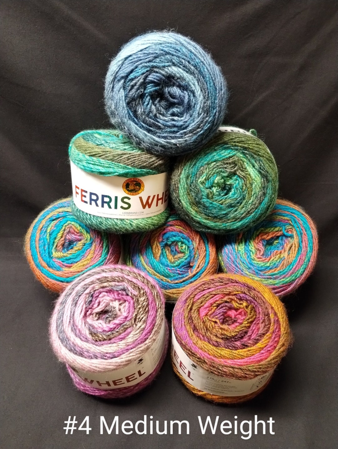 Lion Brand Ferris Wheel 4 Medium Weight - Etsy