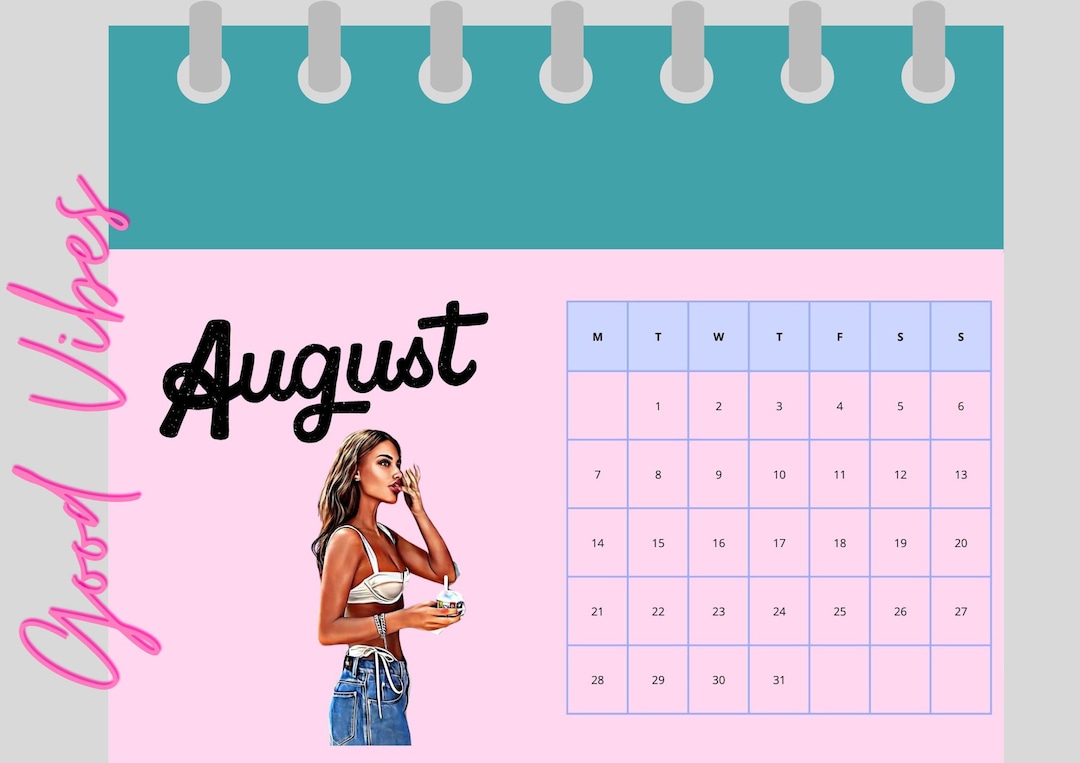 Digital 2023 Calendar/fancy Calendar/ Art Calendar - Etsy