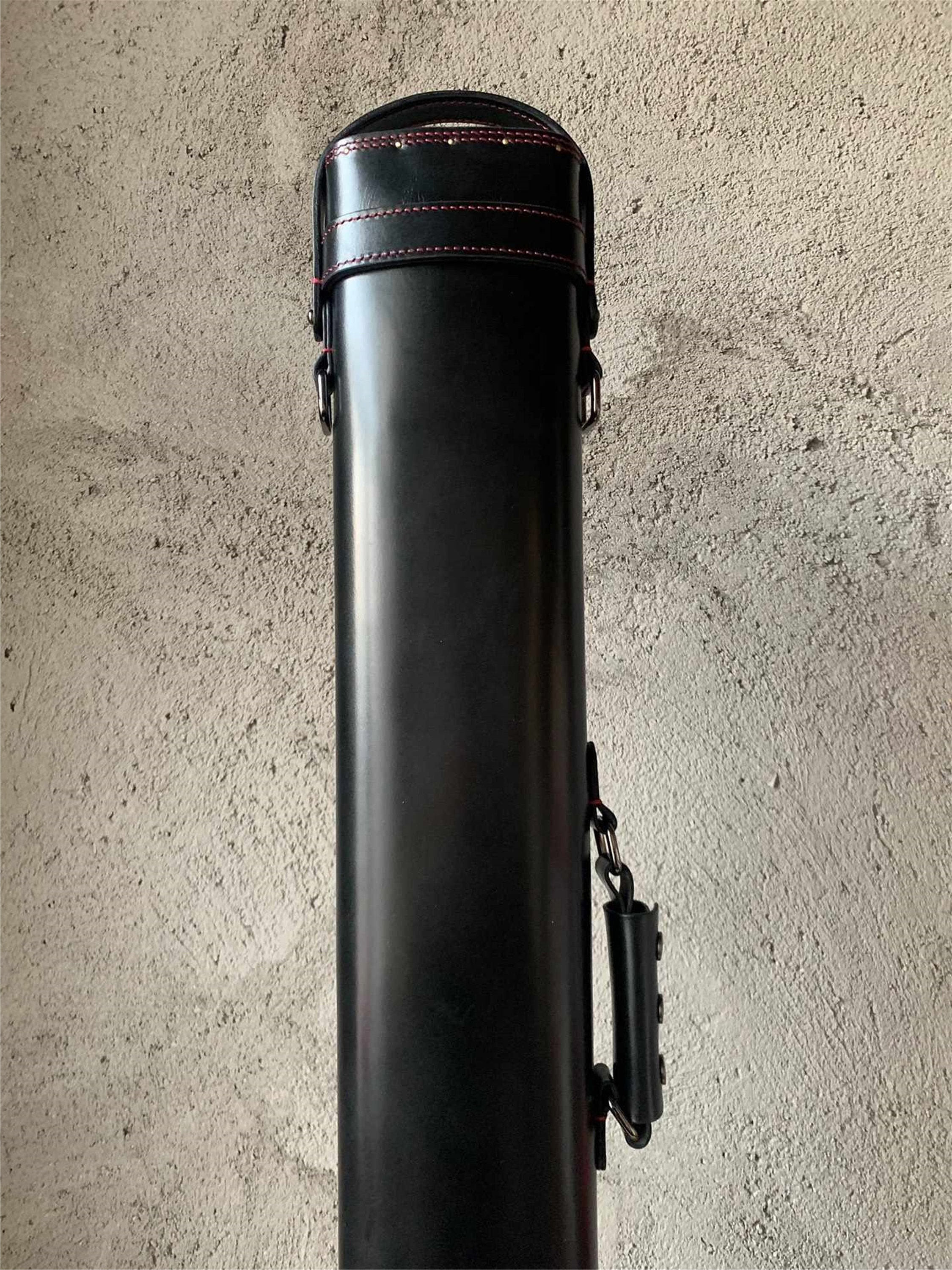 9-hole Billiard Cue Backpack/hand-stitched Leather Billiard Cue Barrel ...