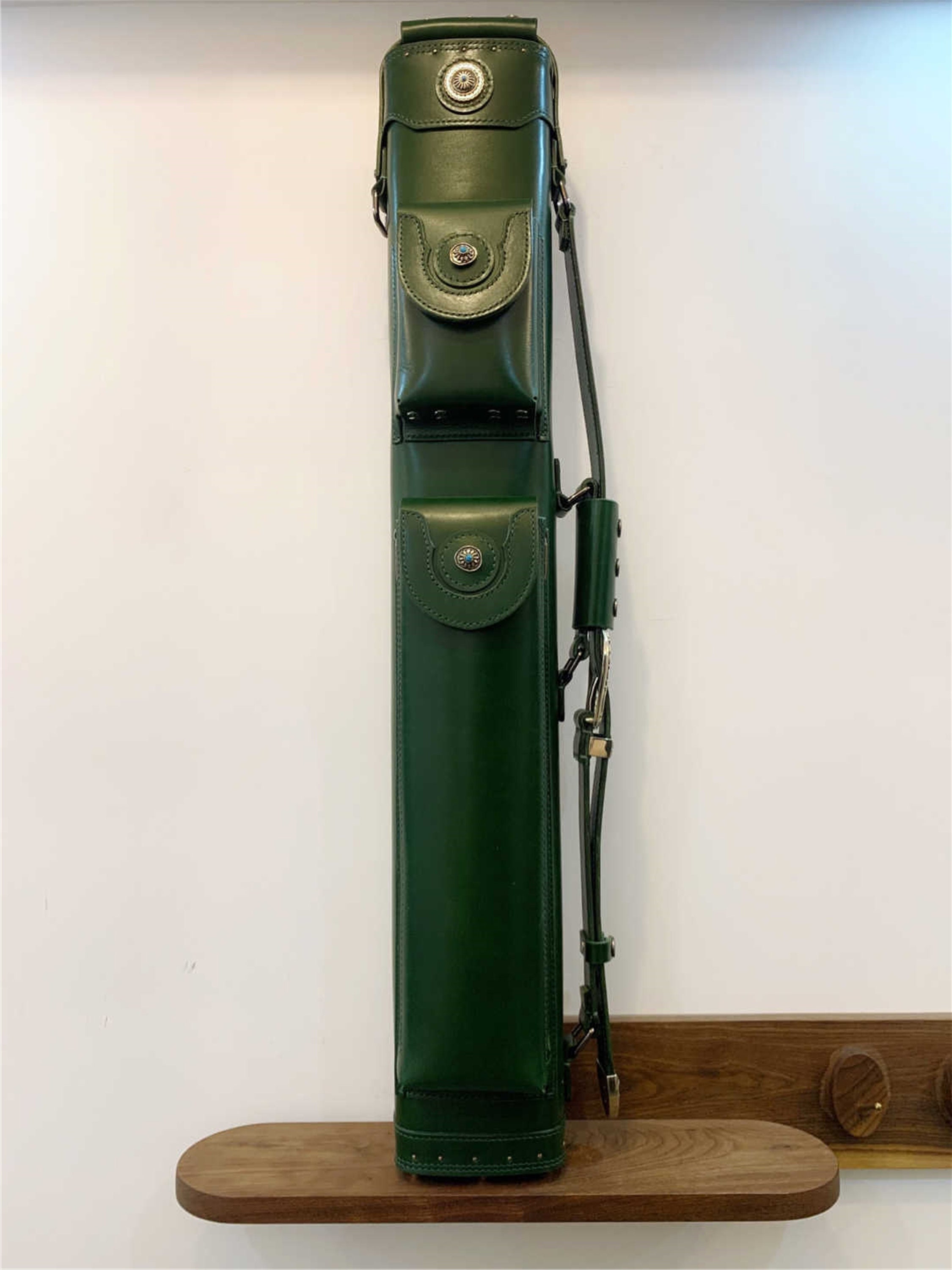 6 Holes/hand-sewn Leather Billiard Cue Barrel/billiard Cue Bag/billiard ...