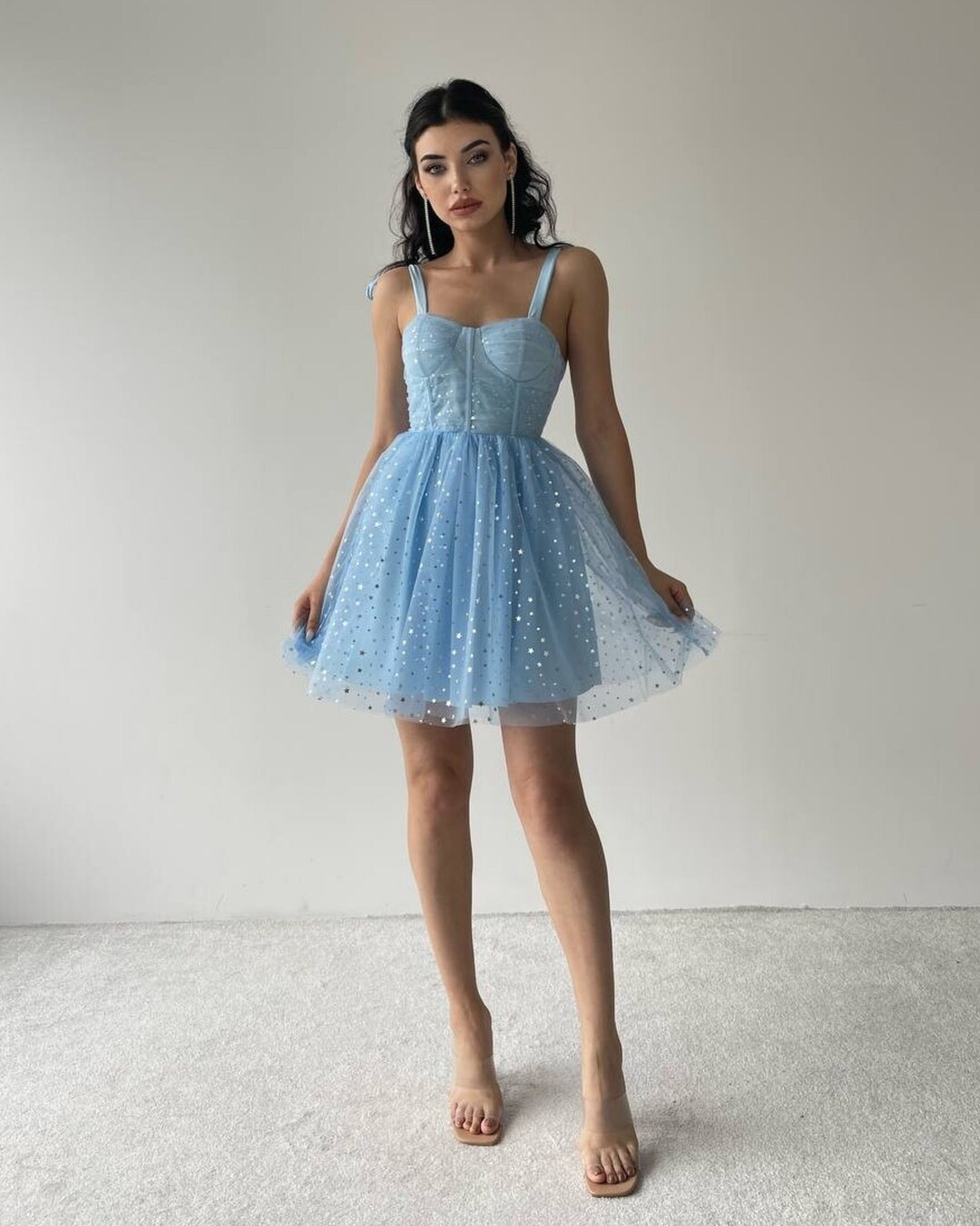 Sweetheart Cottagecore Prom Mini Dress Boho Tulle Reception Gown - Etsy