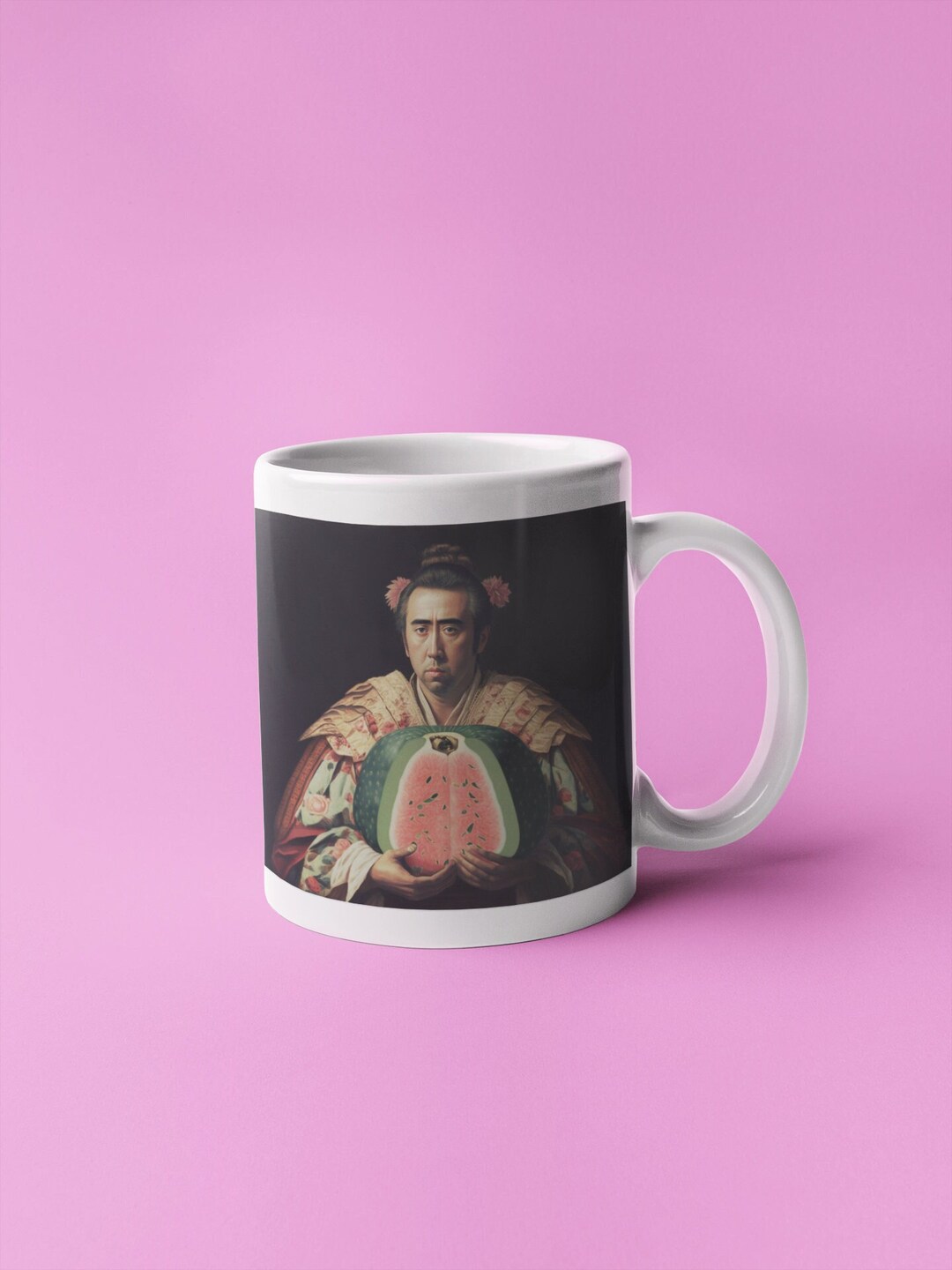 Nicolas Cage Funny Mug Nicolas Cage Painting Mug Color Changing Mug ...