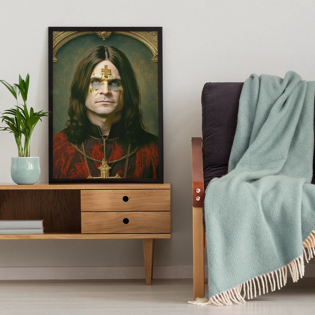 Ozzy Osbourne Poster, Ozzy Osbourne Wall Art, Ozzy Osbourne Print ...
