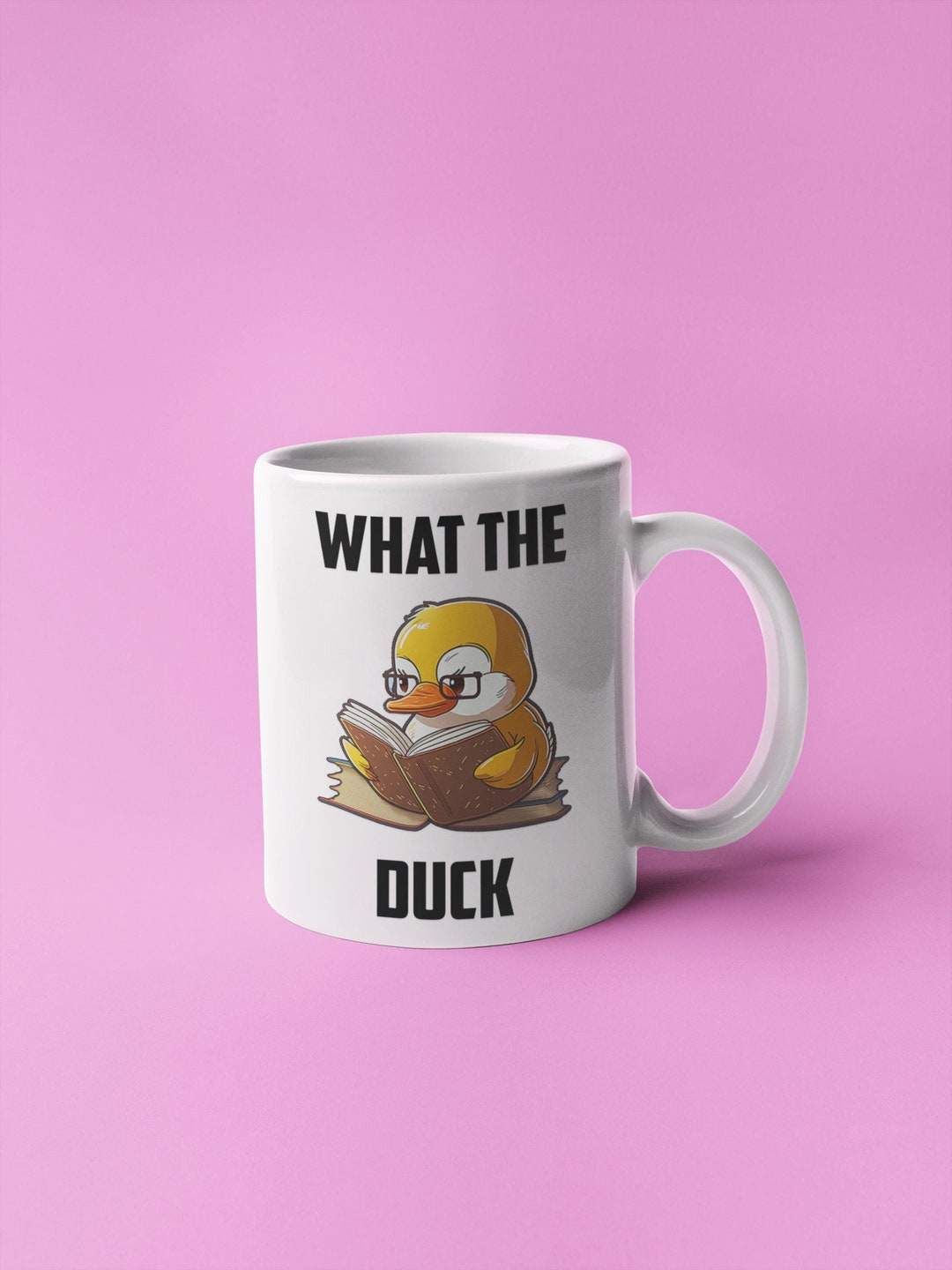 Funny Duck Mug Duck Color Changing Mug Duck Coffee Mug Wtf Mug Ceramic ...