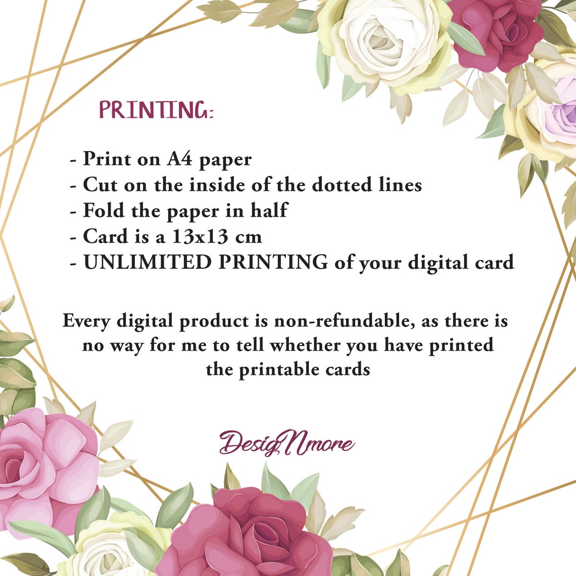 Digital Wedding Card | Couple Card | Marriage | Flower | Greeting Card ...
