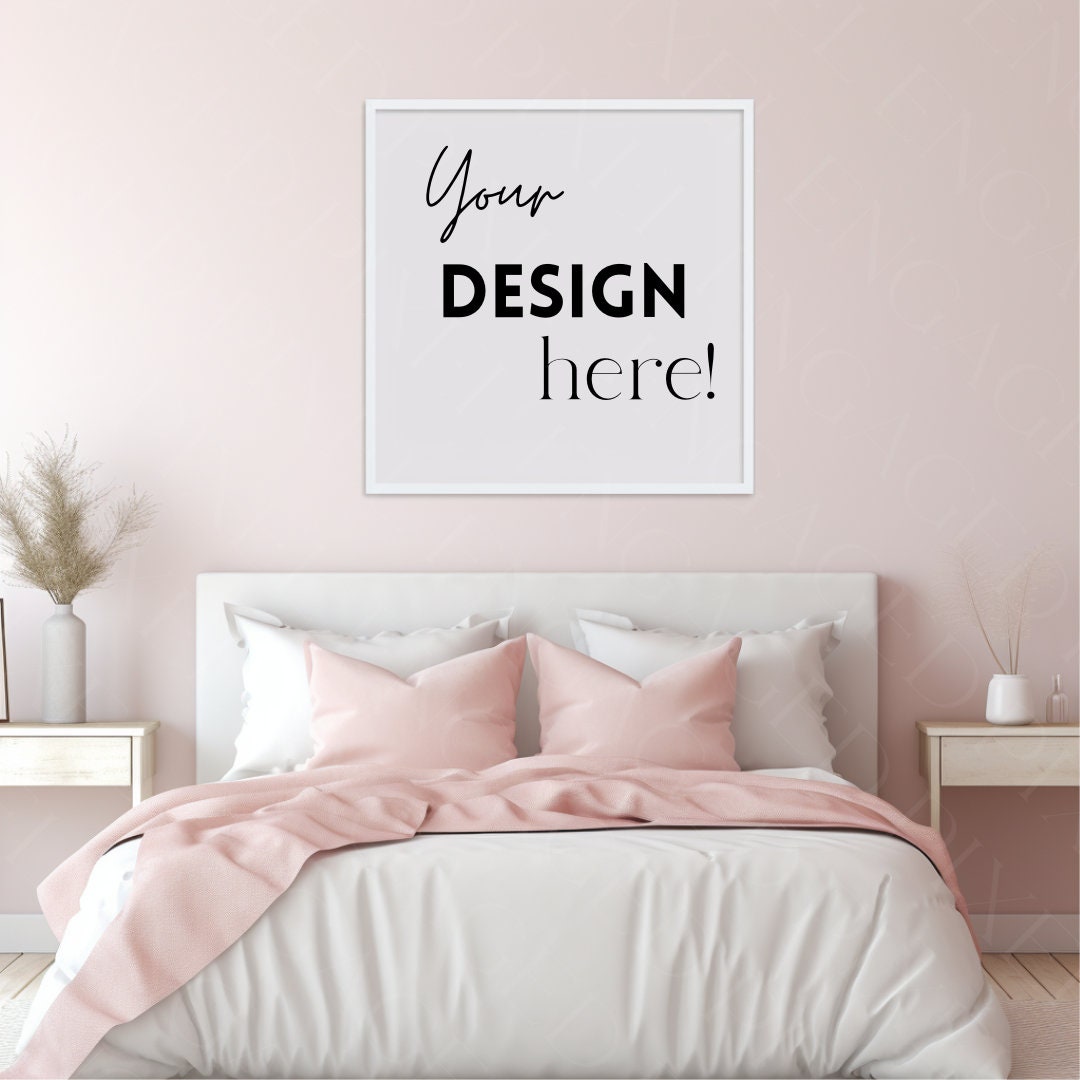 18 Frames Mock-ups, Pink Frames Mockup, Frame Mockup, Mock up Bundle ...