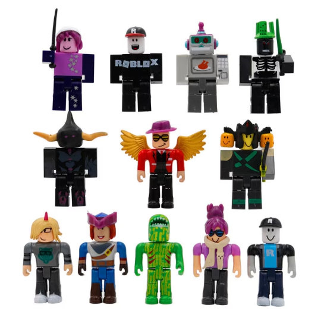 Roblox Minifigures Set 12 Piece Collectible Set for Builders - Etsy