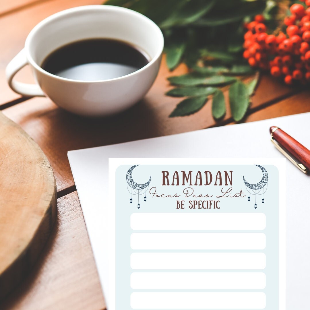 Ramandan Printables Ramadan Instant Download for the Family - Etsy
