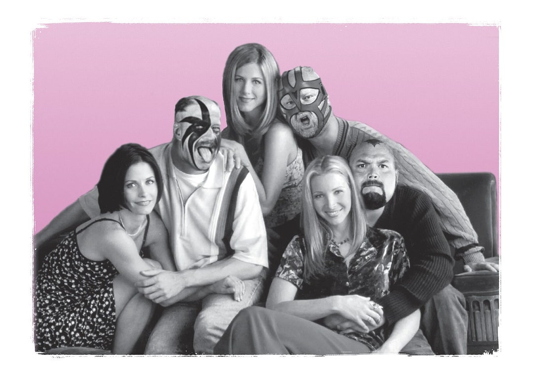 Wrestlers With Friends (WWF) - Etsy