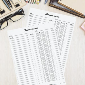 Daily Allowance Tracker Printable PDF, Allowance Tracker for Kids ...