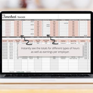 Timesheet Tracker Excel Spreadsheet, Excel Templates for Time Tracking ...