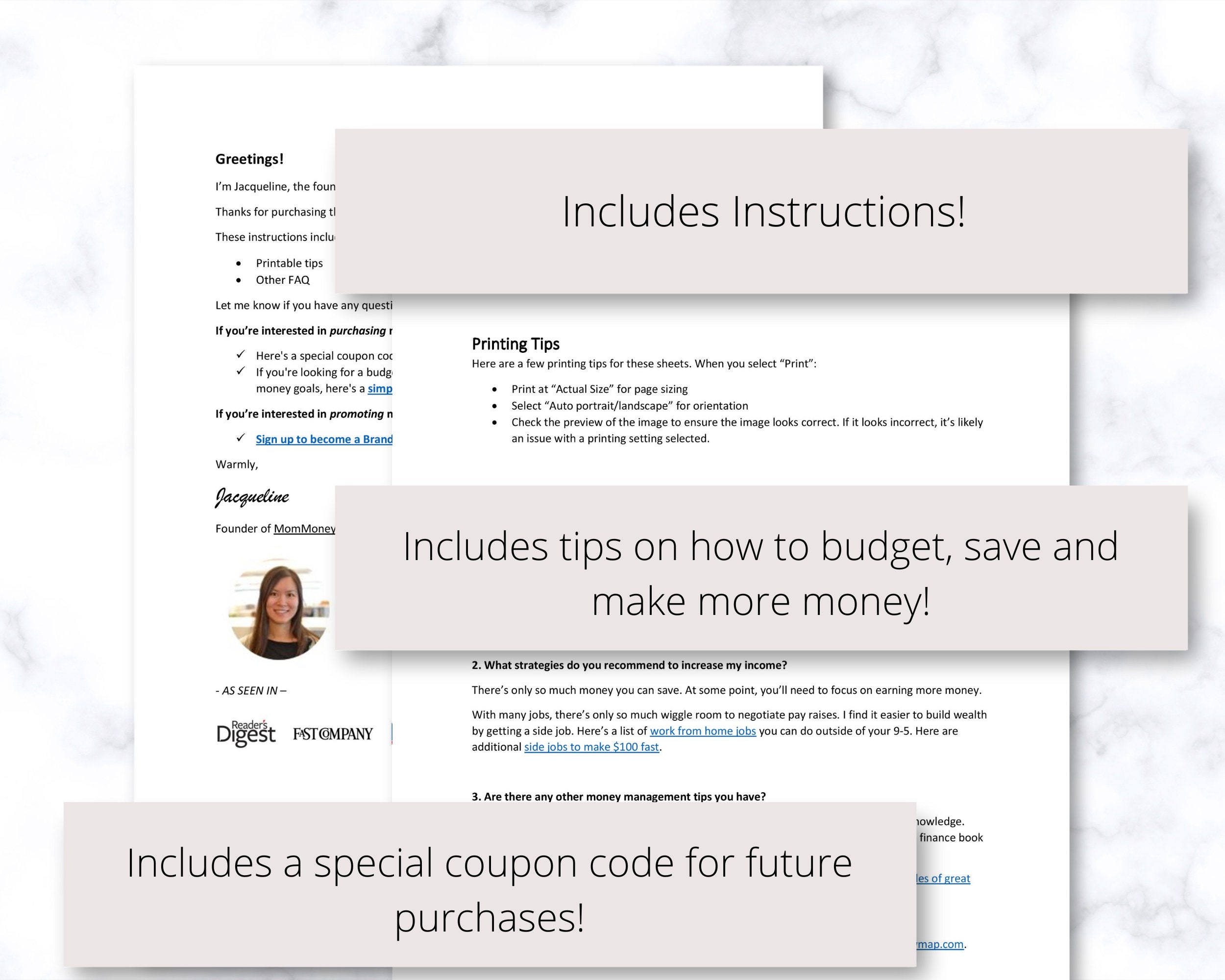 Eisenhower Matrix Printable PDF, Work Priority Matrix, Priority List ...