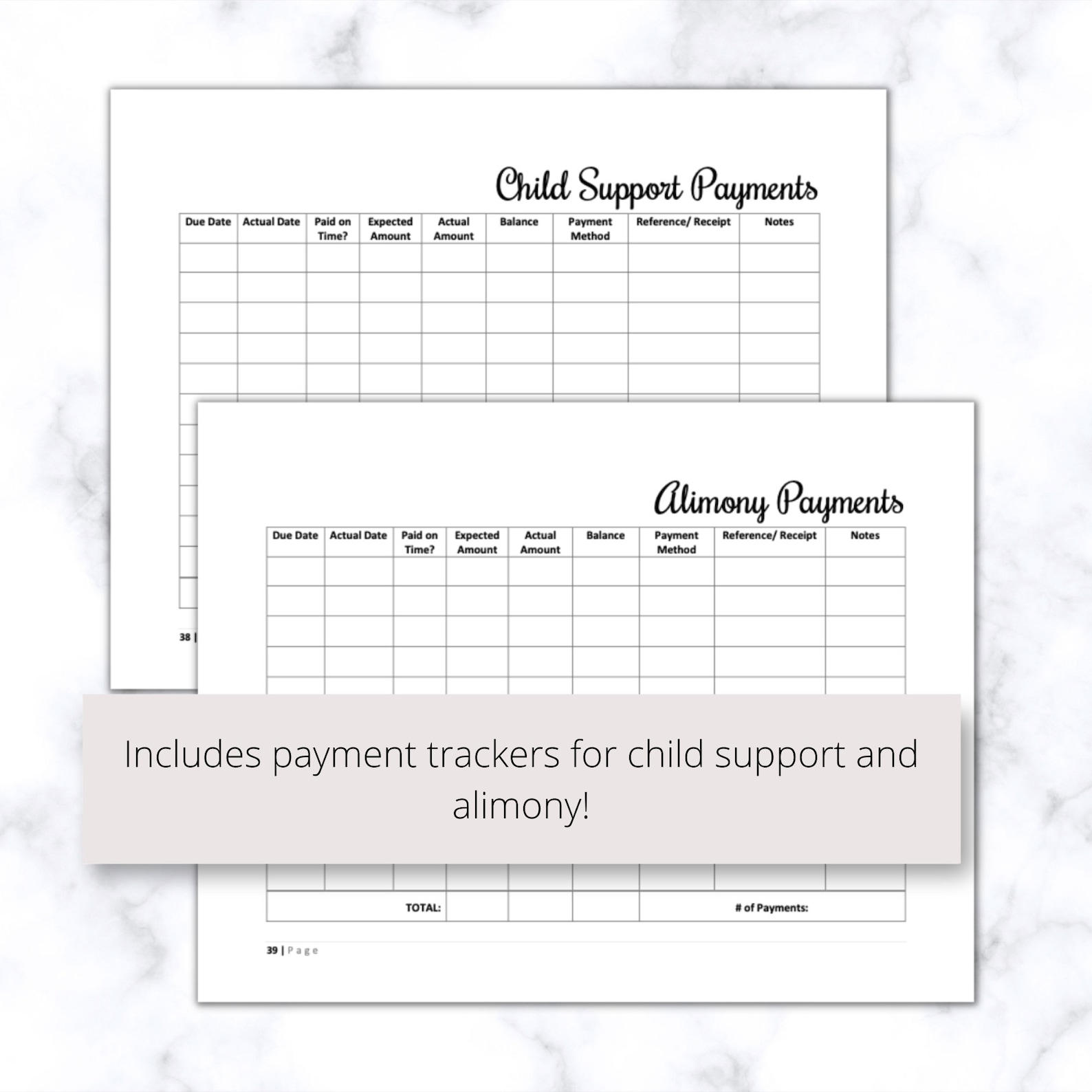 Co-parenting Planner Editable & Printable PDF, Child Custody Planner ...